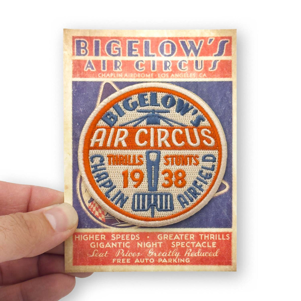 The Rocketeer "Bigelow Air Circus" Patch – Okkto