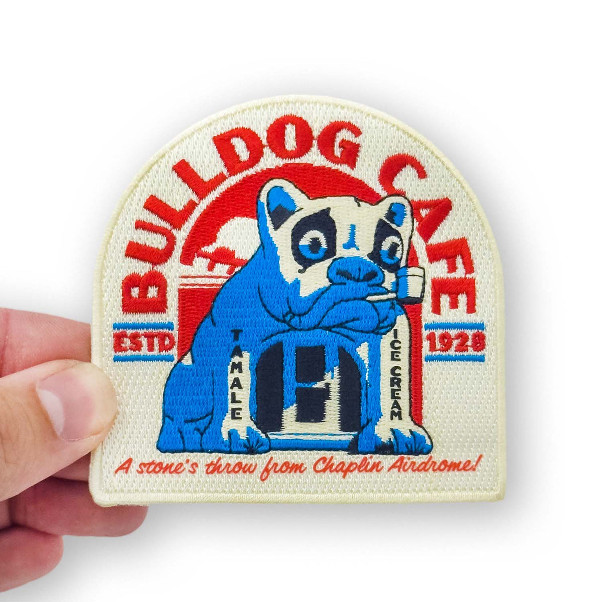 The Rocketeer "Bulldog Cafe" Patch by Nick Prinzing – Okkto