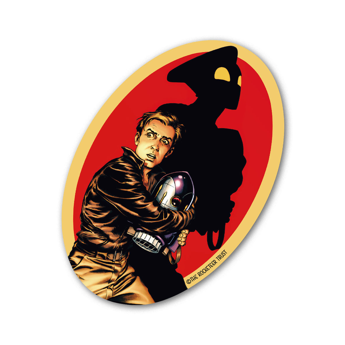 The Rocketeer "On the Spot!" Sticker – Okkto