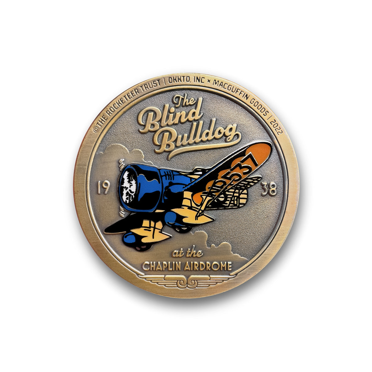 The Rocketeer Licensed "First Flight" Collectible Coin – Okkto