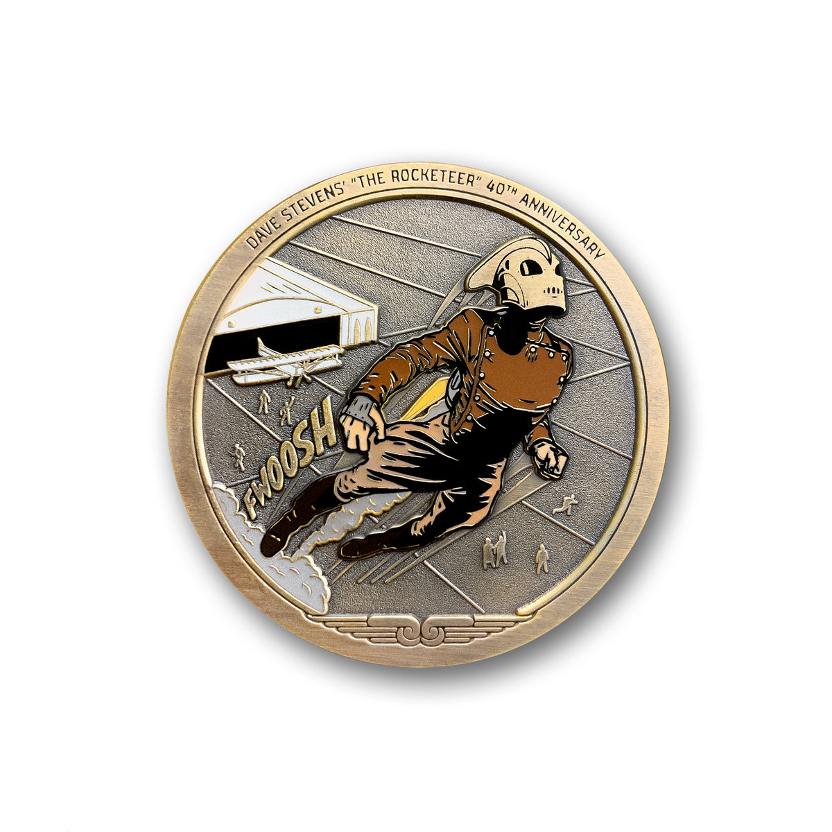The Rocketeer Licensed "First Flight" Collectible Coin – Okkto
