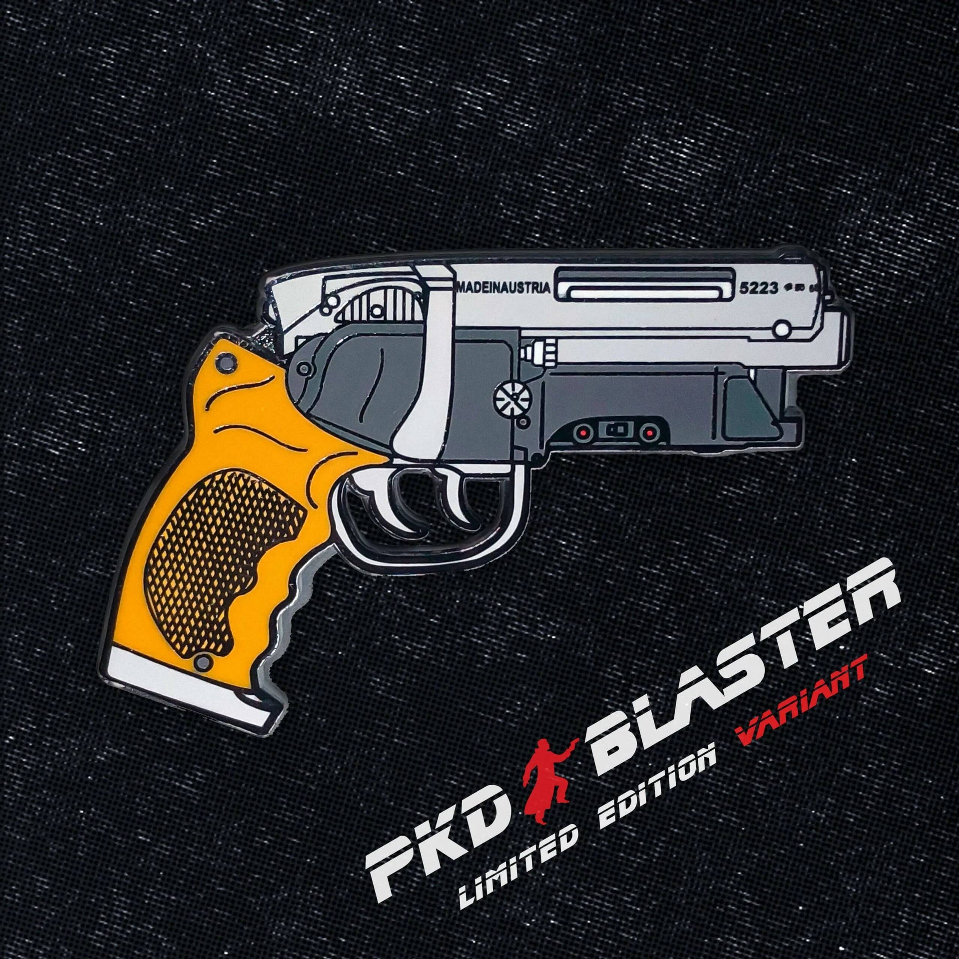 "Blade Runner" PKD Blaster Enamel Pin – Variant – Okkto